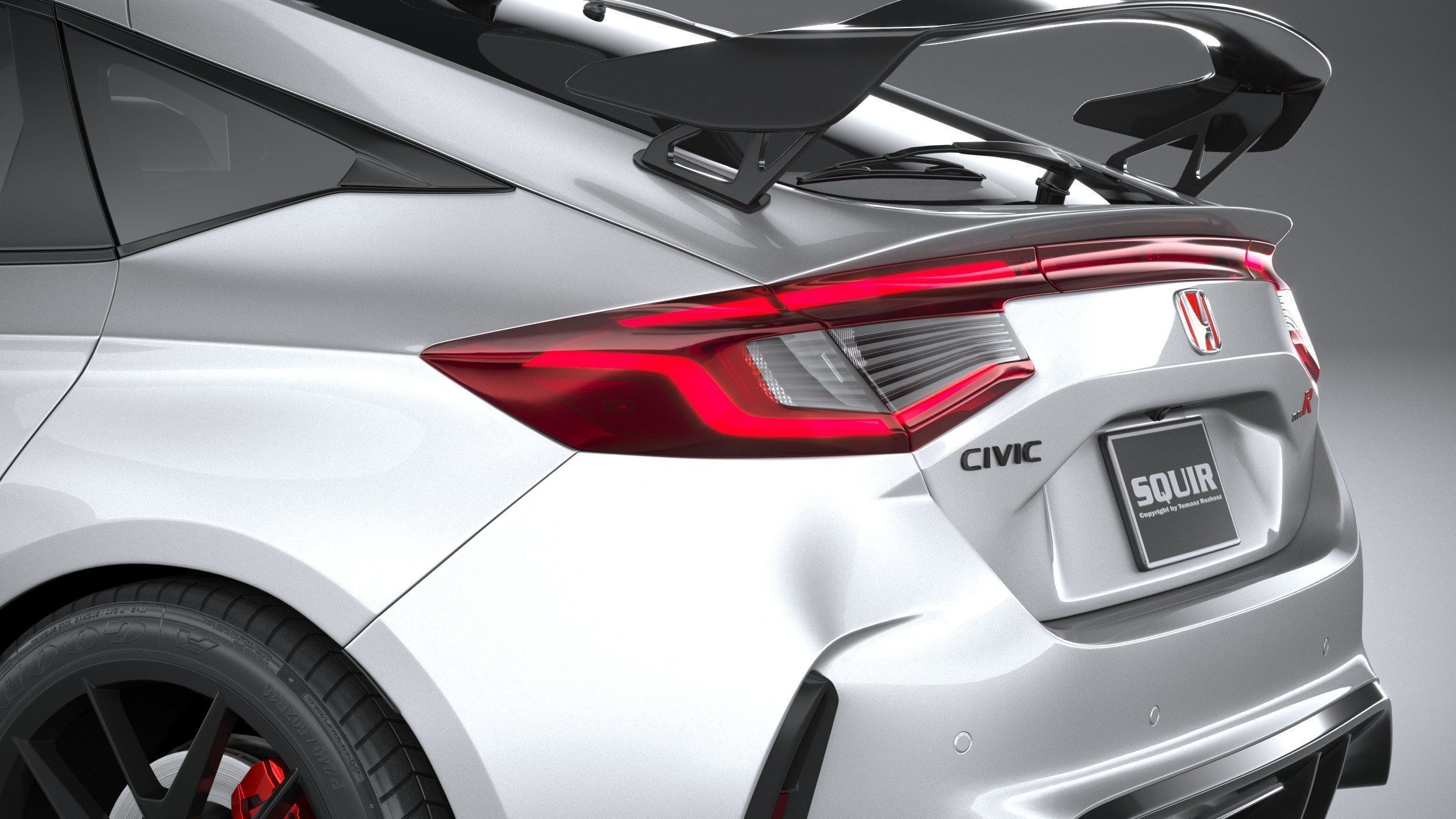 Acura Civic Type R 2023 3D model | CGTrader