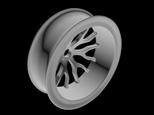 rim whee free 3D model | CGTrader