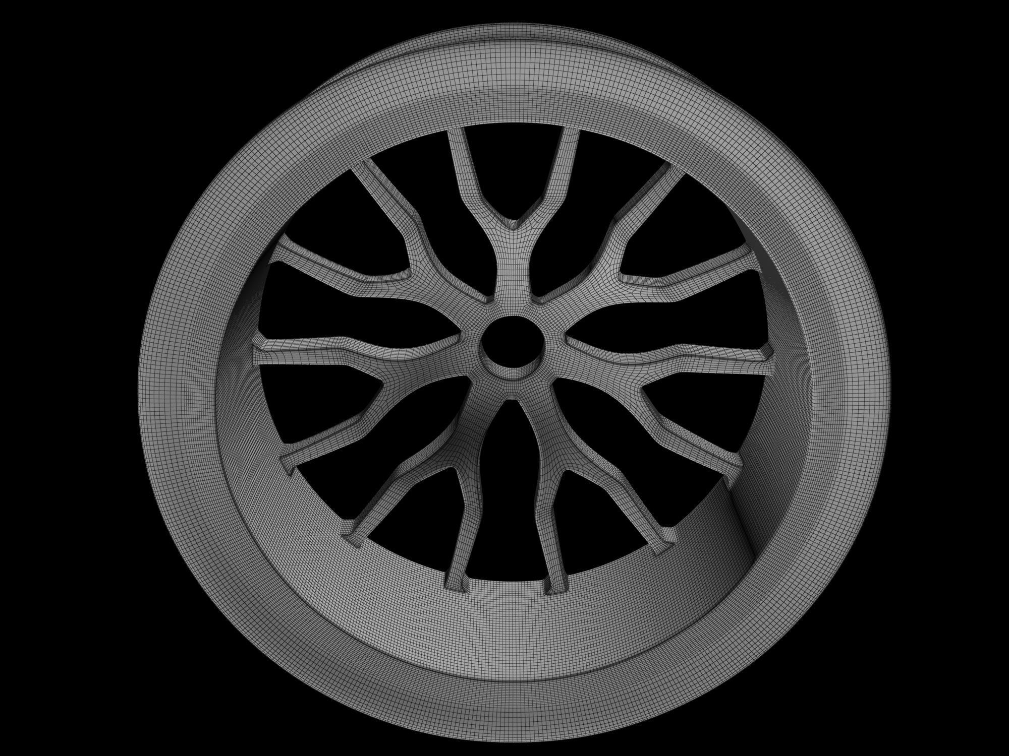 rim whee free 3D model | CGTrader