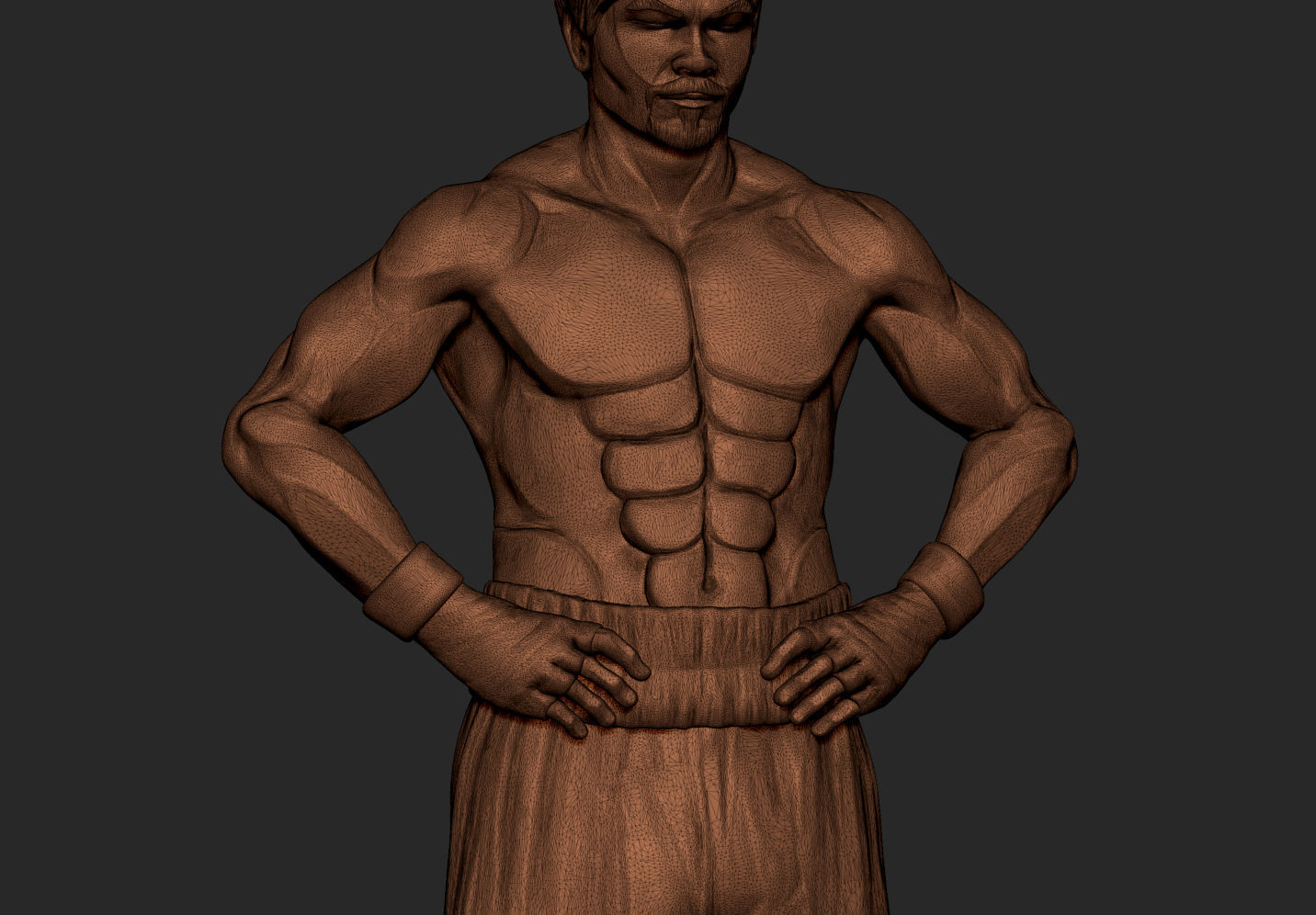 Manny Pacquiao statue 3d print ready 3D model 3D printable | CGTrader