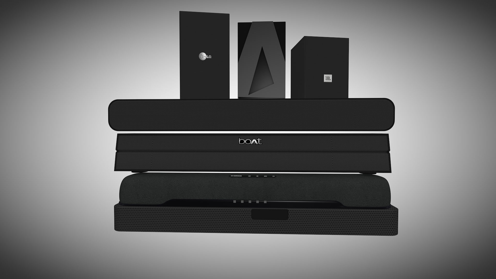 SOUND BAR 3D 3D model | CGTrader