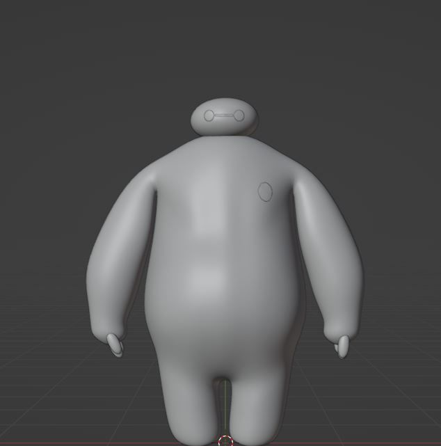 3D model Baymax 3D Model big hero figure VR / AR / low-poly | CGTrader