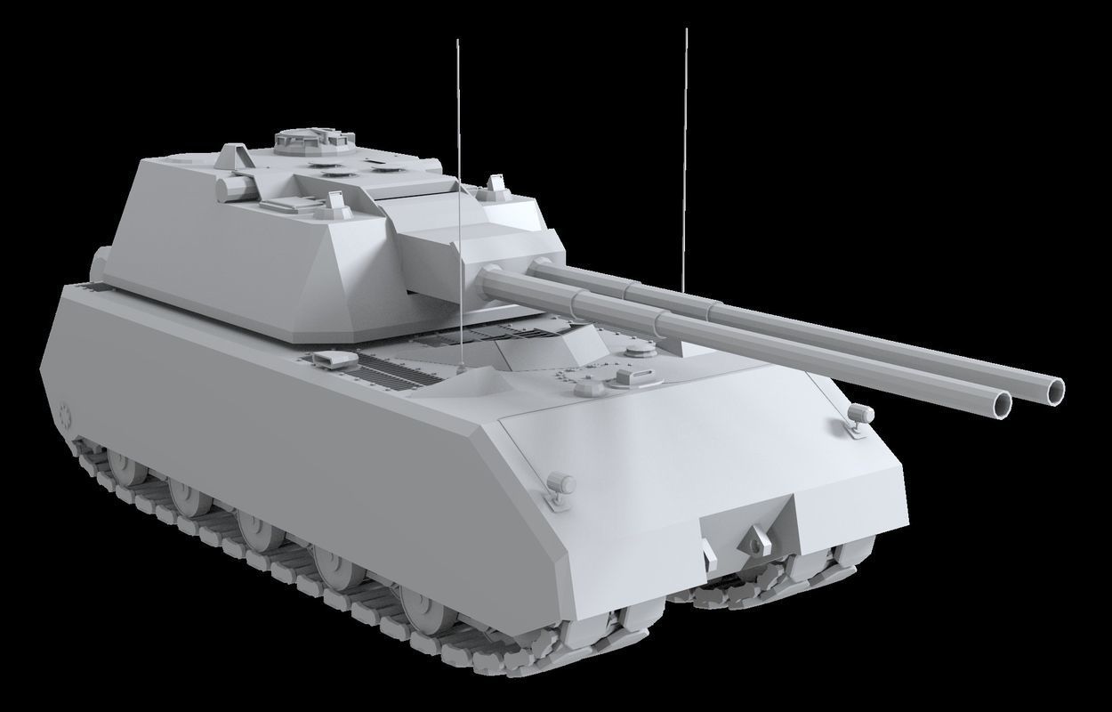 Tank 115 free 3D model 3D printable | CGTrader