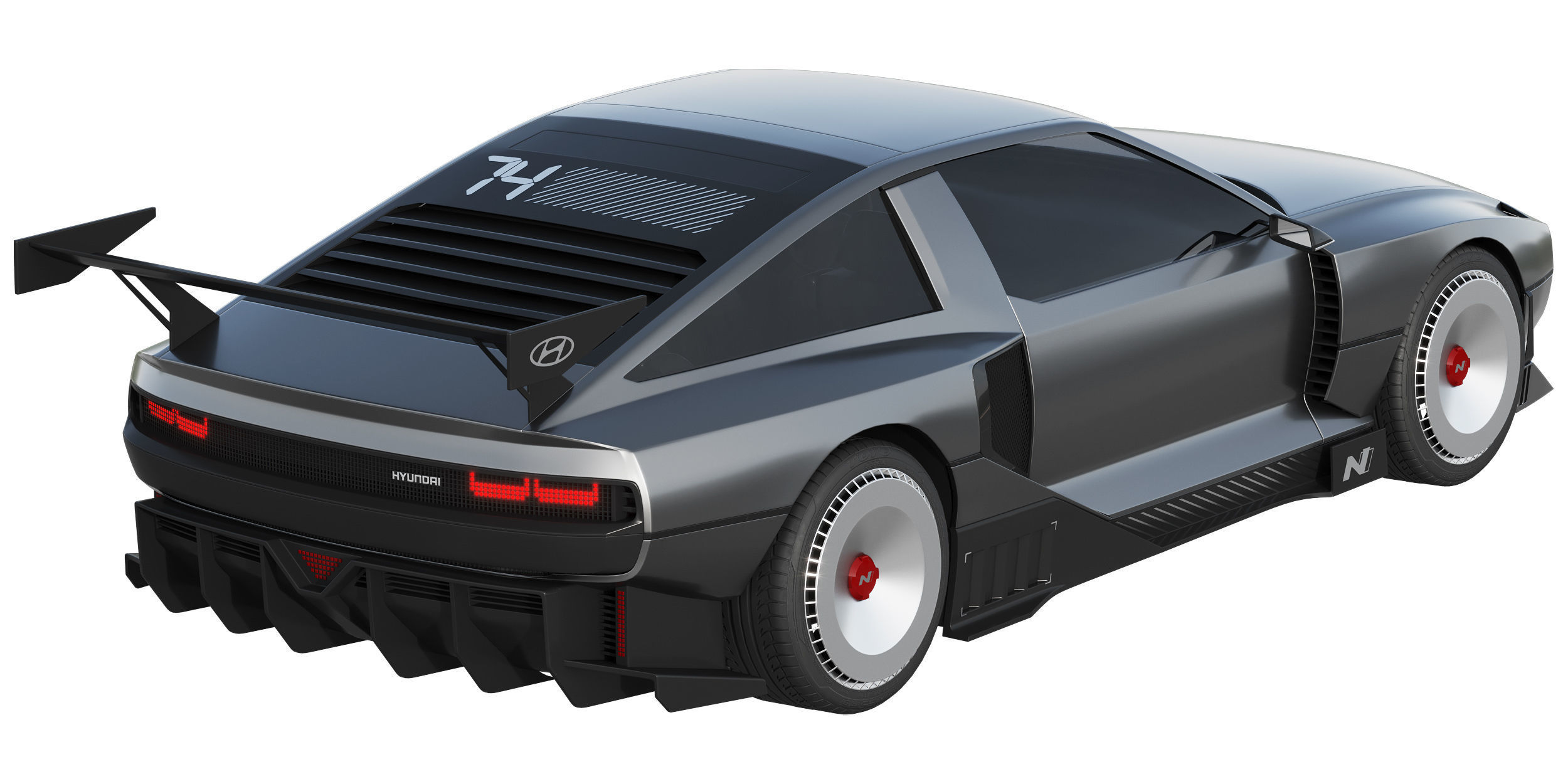 Hyundai N Vision 74 3D model | CGTrader