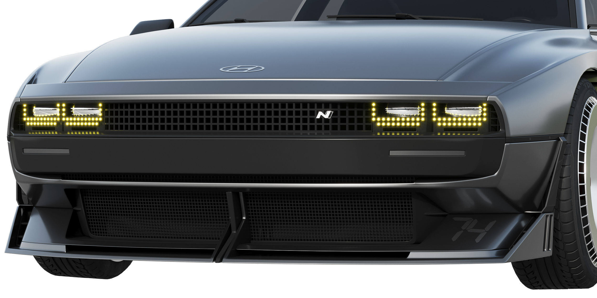 Hyundai N Vision 74 3D model | CGTrader