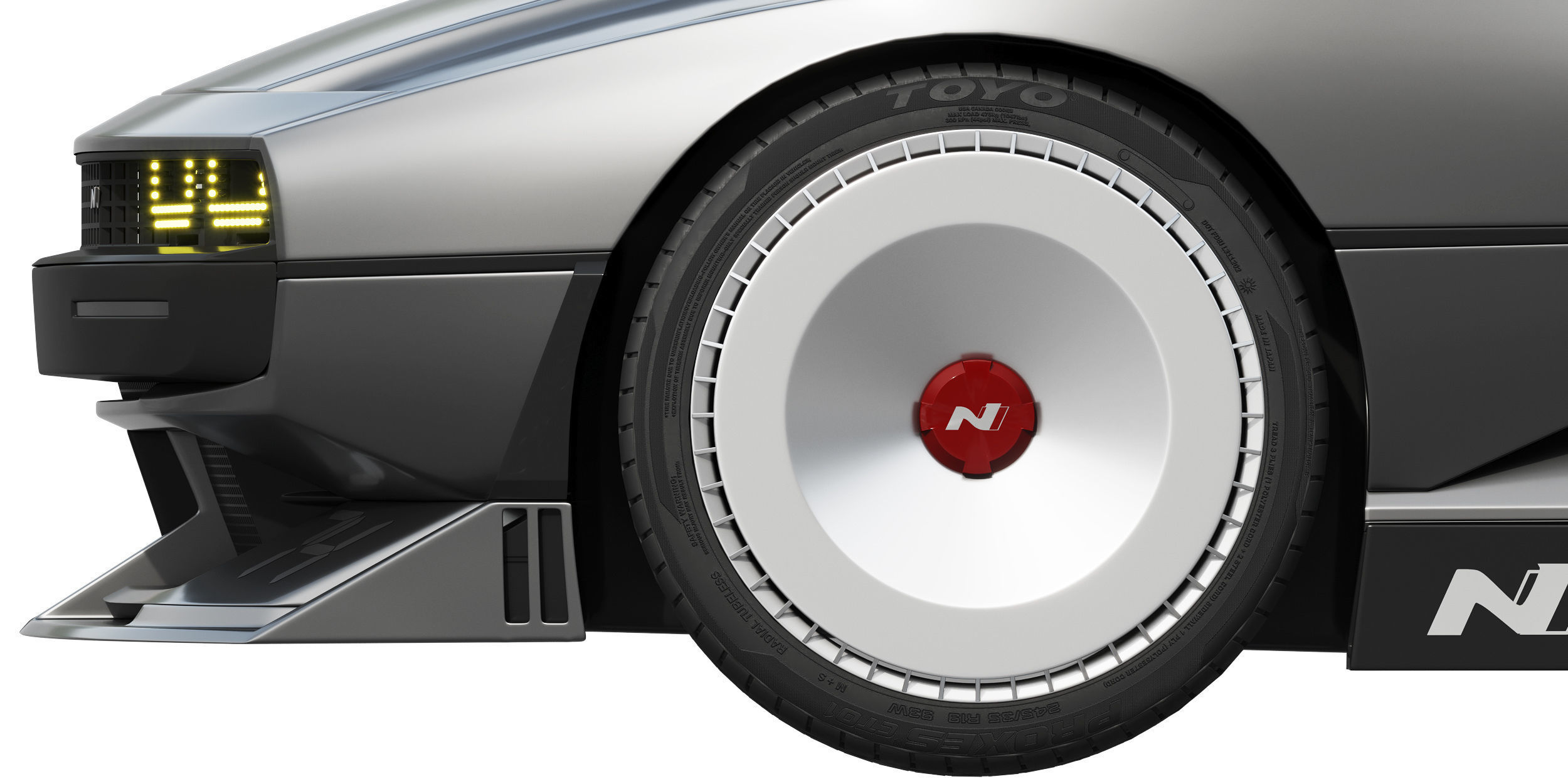 Hyundai N Vision 74 3D model | CGTrader