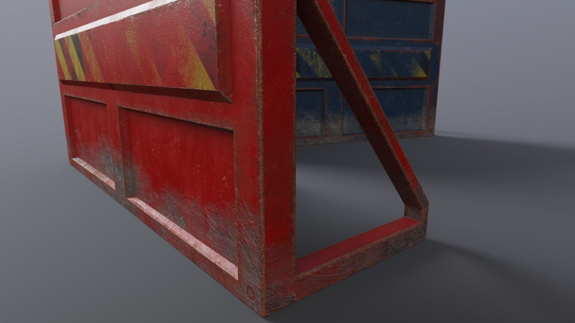 3D model Mojo Barriers VR / AR / low-poly | CGTrader