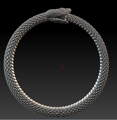 bracelecs snake 3D model 3D printable | CGTrader