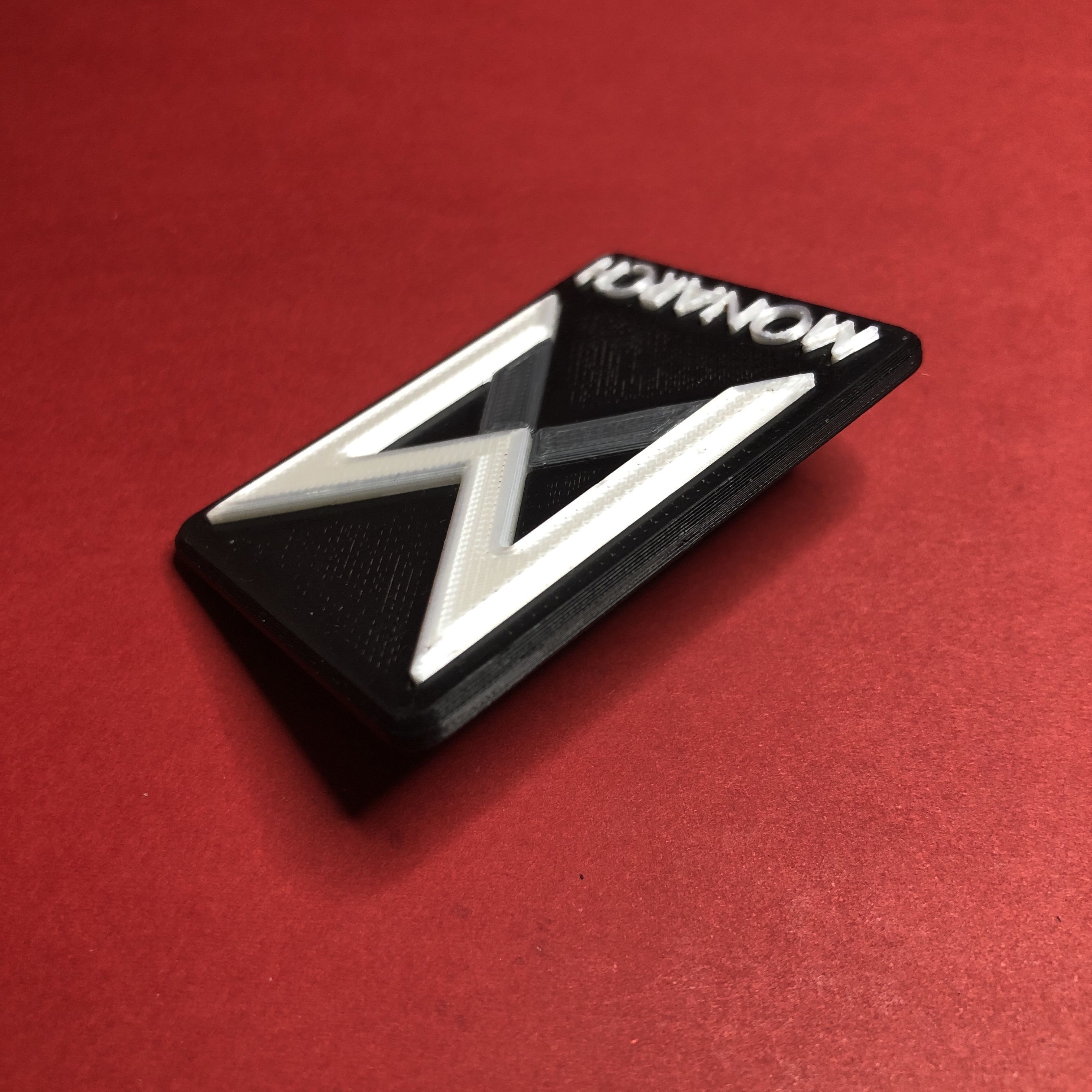 Monarch Logo Badge 3D model 3D printable | CGTrader