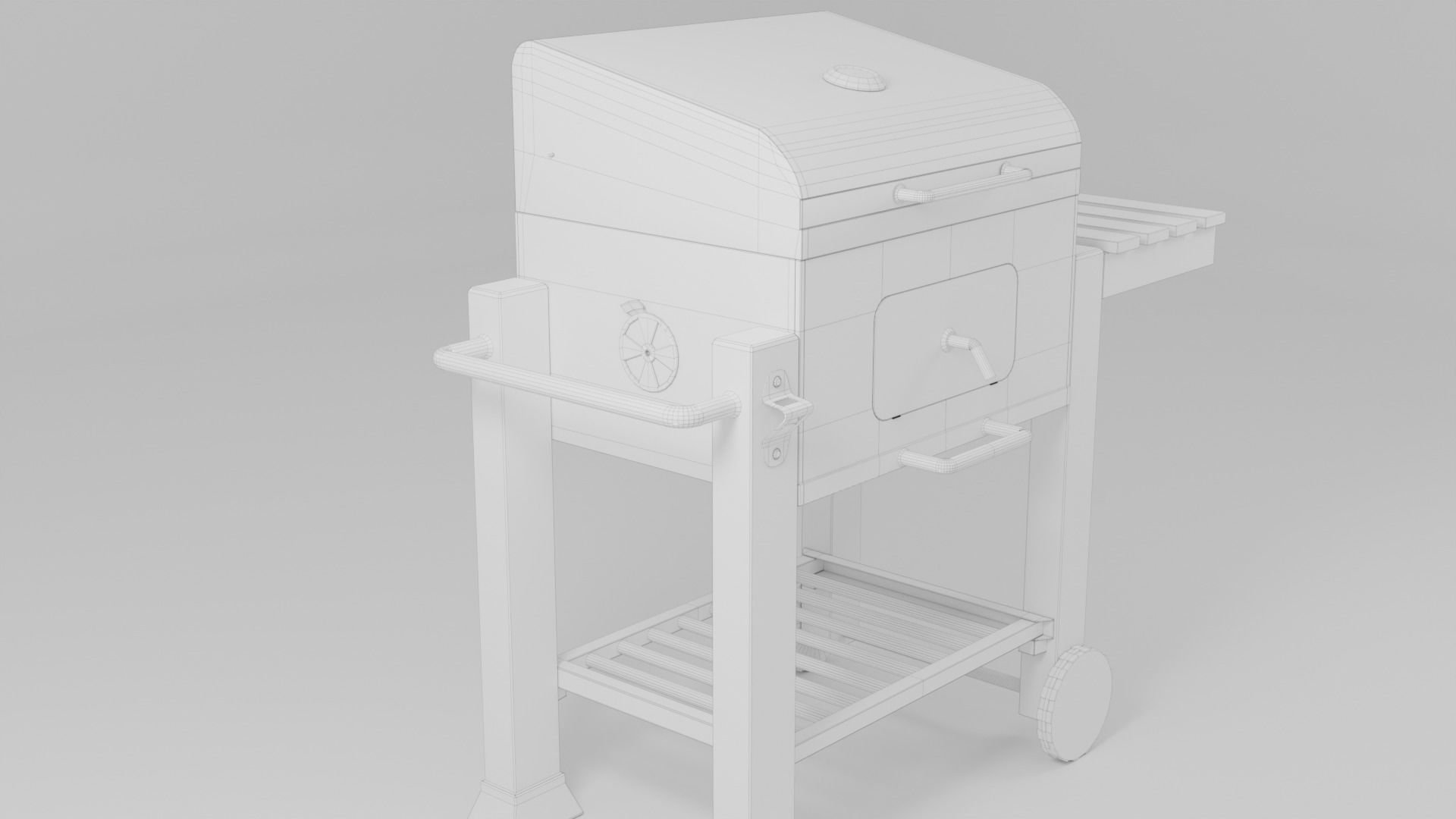 3D model Grill Garden 3D model VR / AR / low-poly | CGTrader