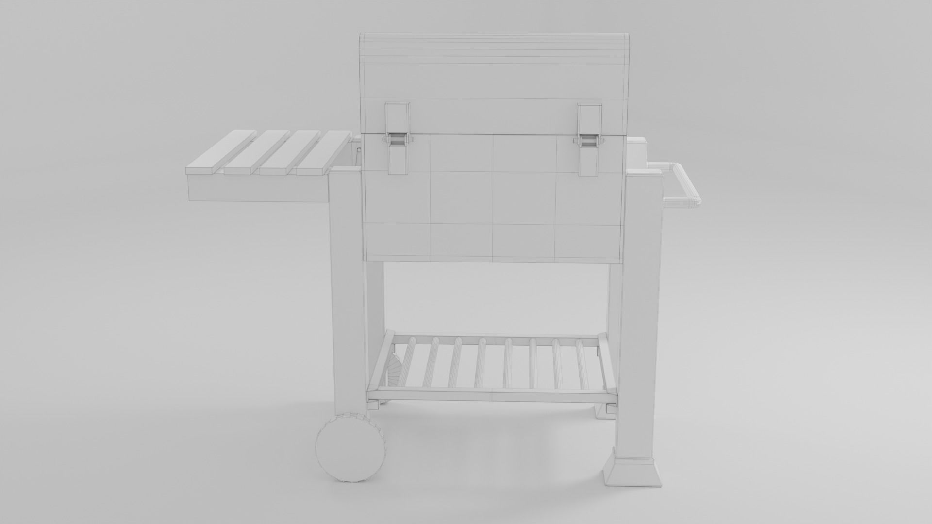 3D model Grill Garden 3D model VR / AR / low-poly | CGTrader
