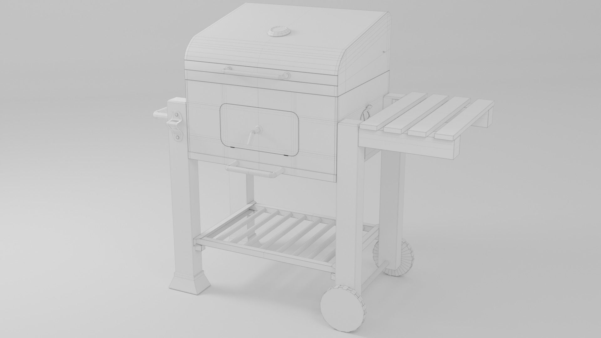 3D model Grill Garden 3D model VR / AR / low-poly | CGTrader