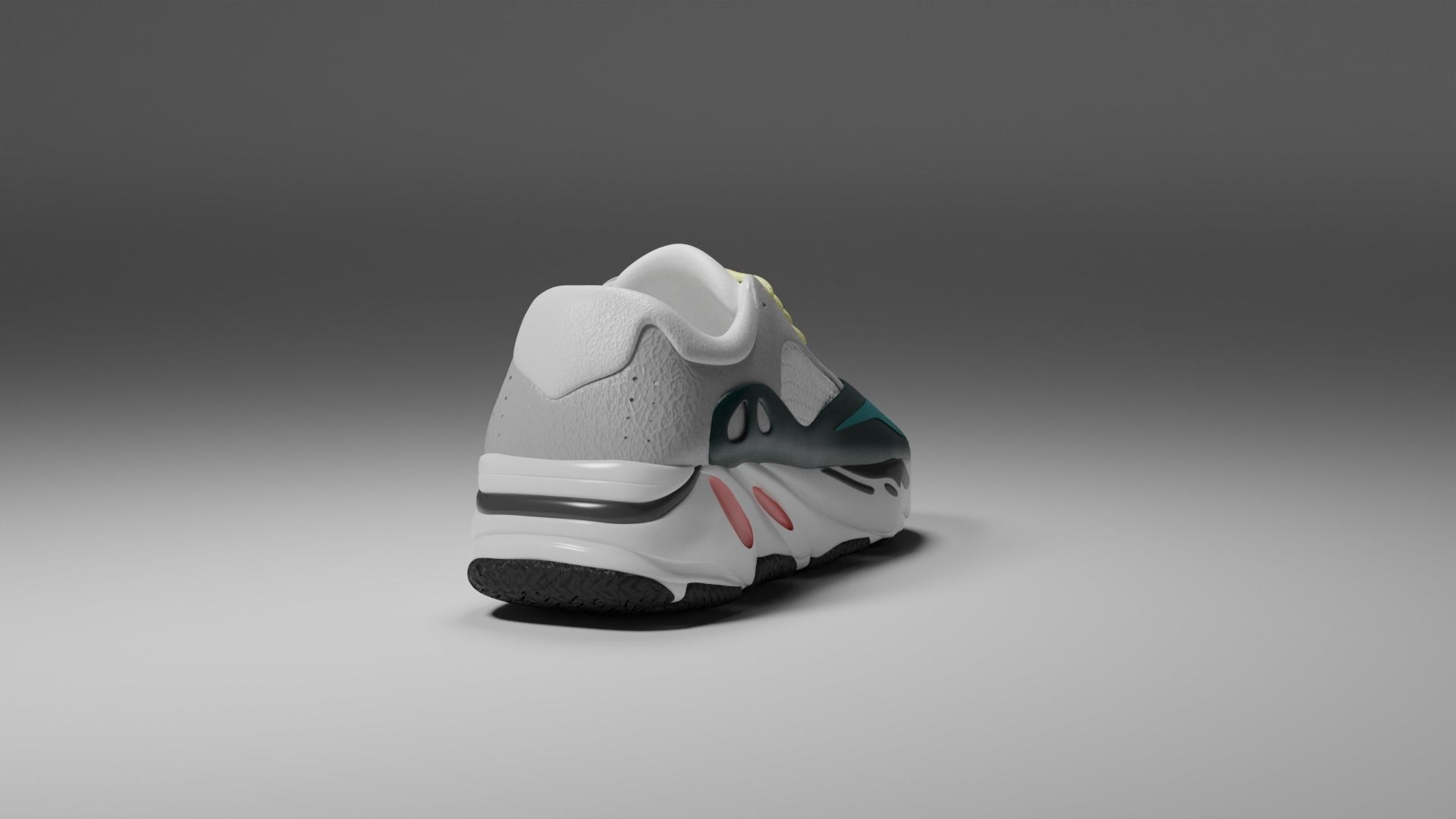 3d adidas Yeezy Boost 700 shoes free 3D model 3D printable | CGTrader