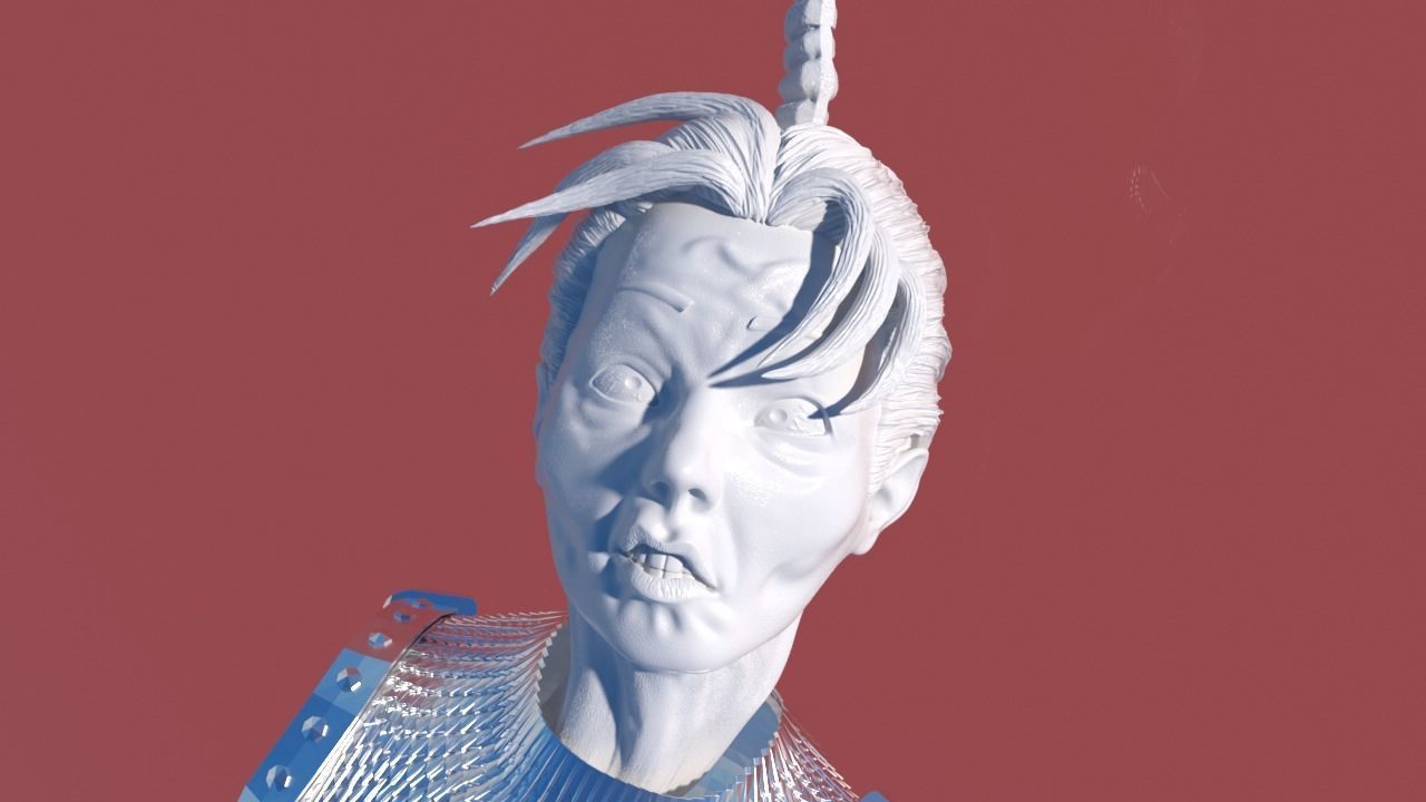 Tanaka Spinal Cord Sword 3D model 3D printable | CGTrader