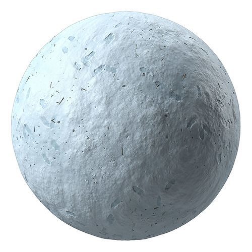 3D model Snow Materials- Snow Ground - Pbr 4k Seamless VR / AR / low ...