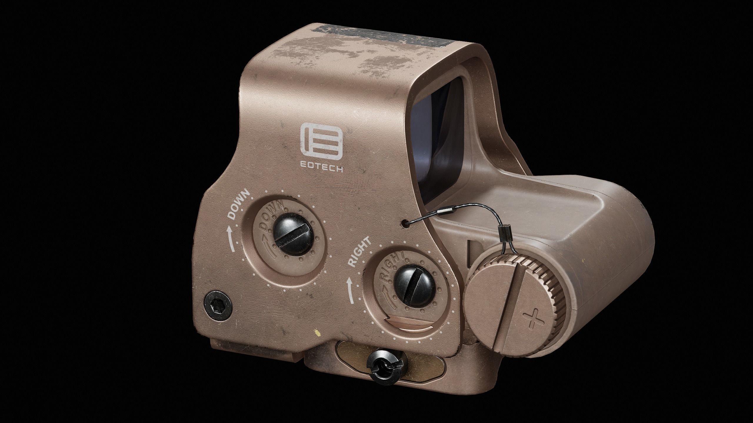 3D model Eotech Exps3 VR / AR / low-poly | CGTrader