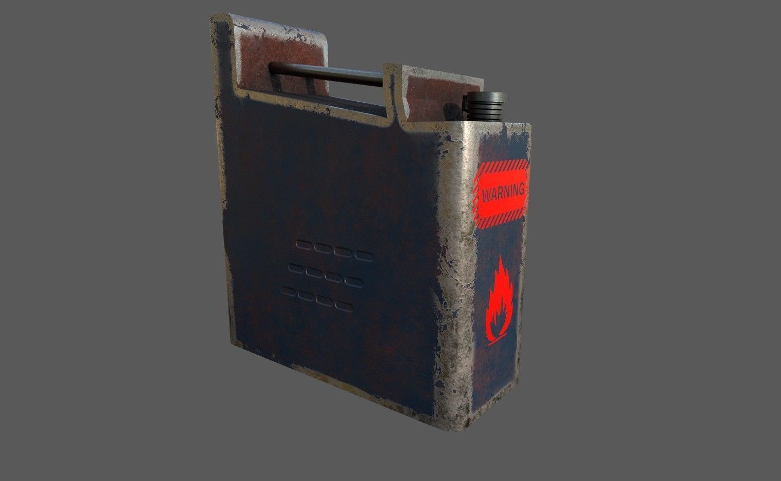 3D model Gas box VR / AR / low-poly | CGTrader