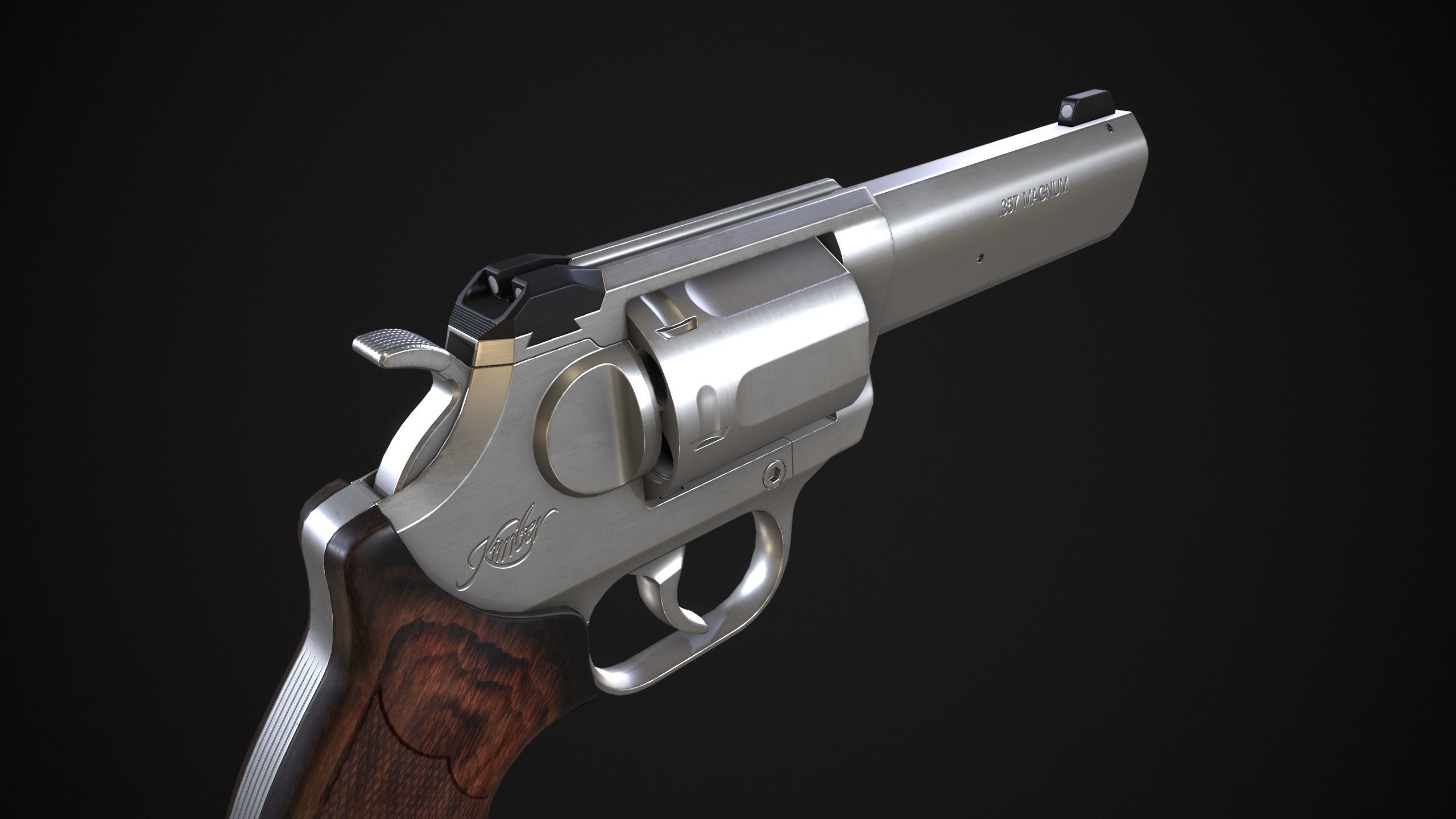 3D model Kimber K6S DASA Combat VR / AR / low-poly | CGTrader
