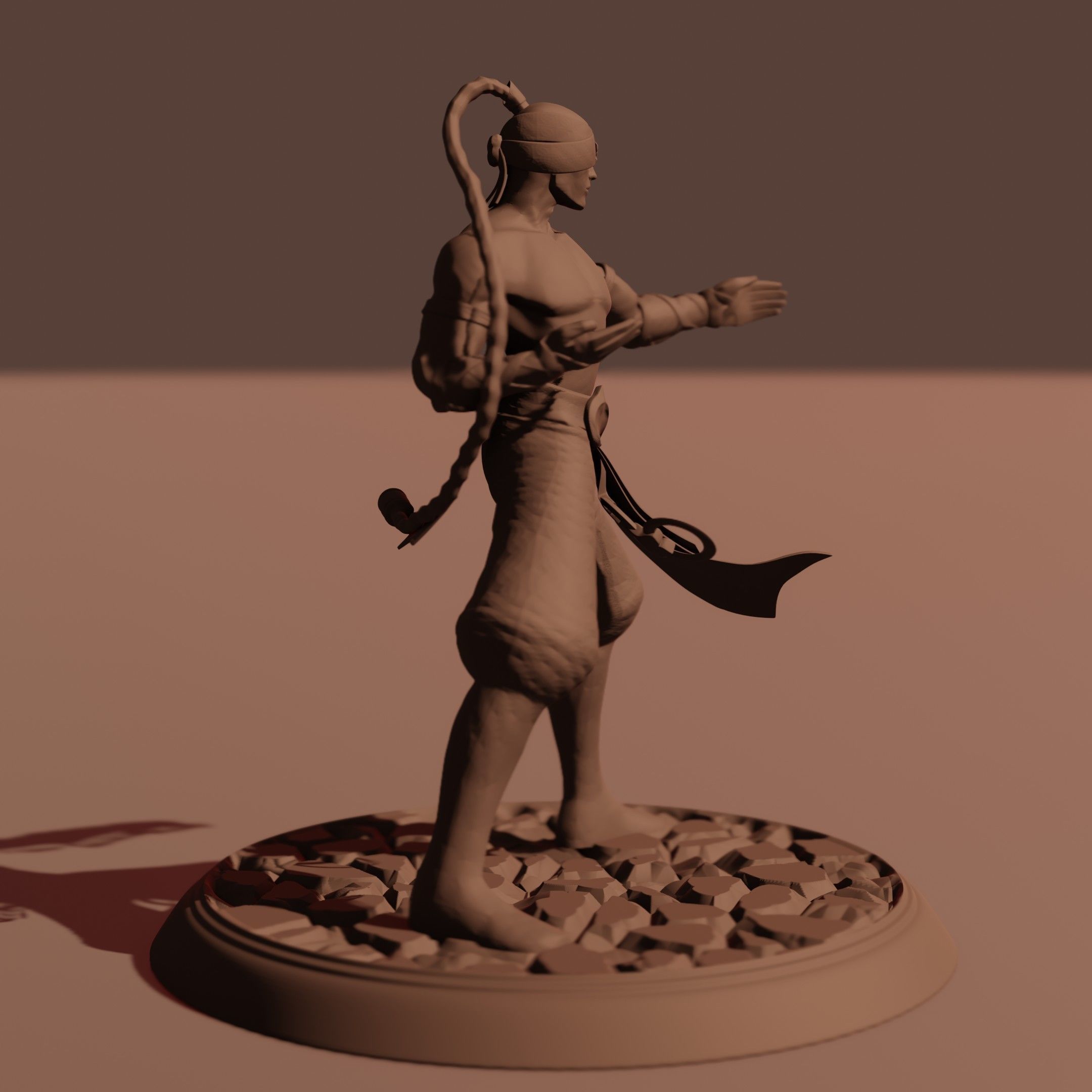 LEE SIN THE BLIND MONK 3D model 3D printable | CGTrader