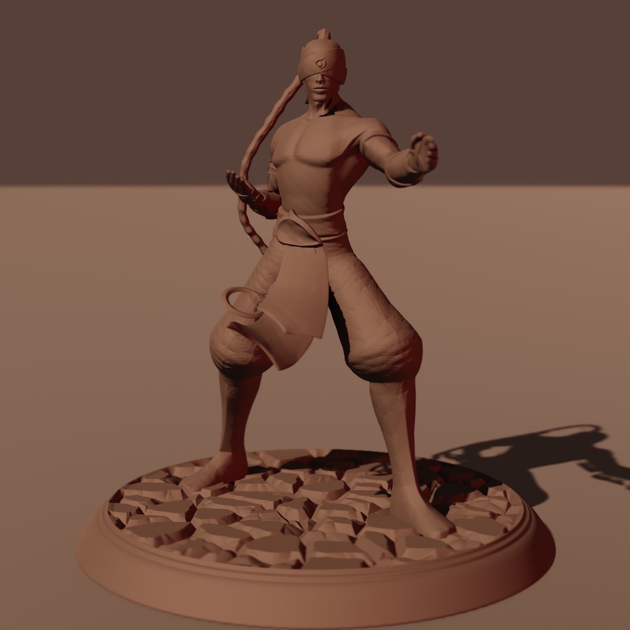 LEE SIN THE BLIND MONK 3D model 3D printable | CGTrader