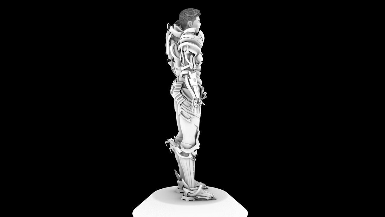 3D model Scifi Transformation of people VR / AR / low-poly | CGTrader