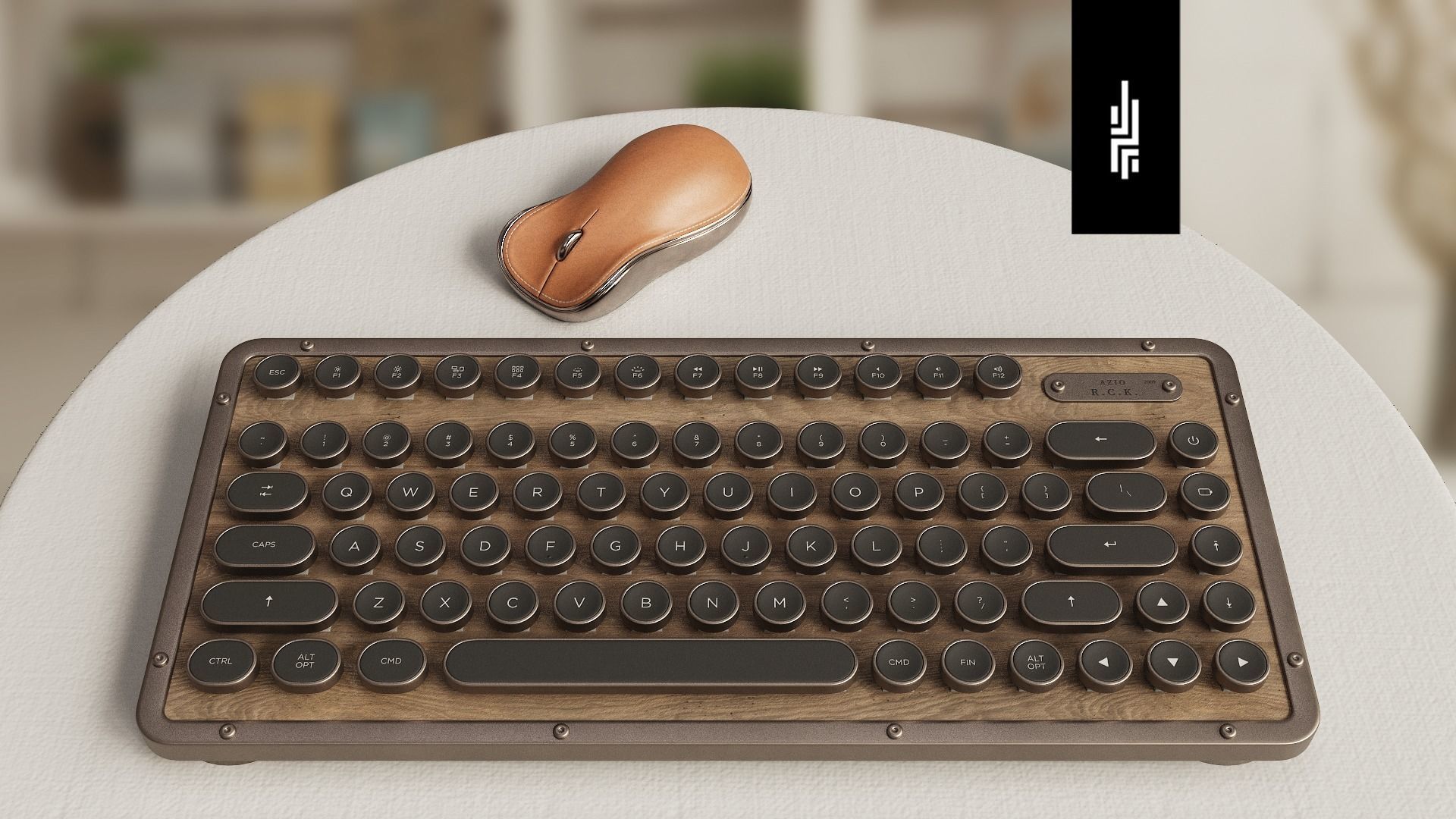 3D model Azio Vintage Set Mini VR / AR / low-poly | CGTrader