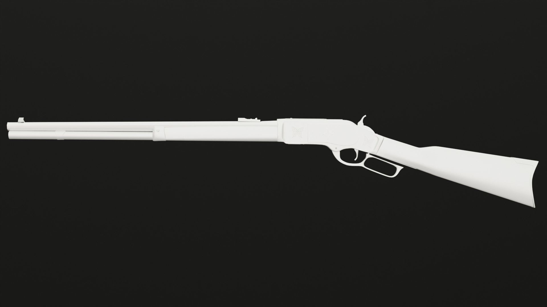 Cute Purple Shotgun 3D model | CGTrader