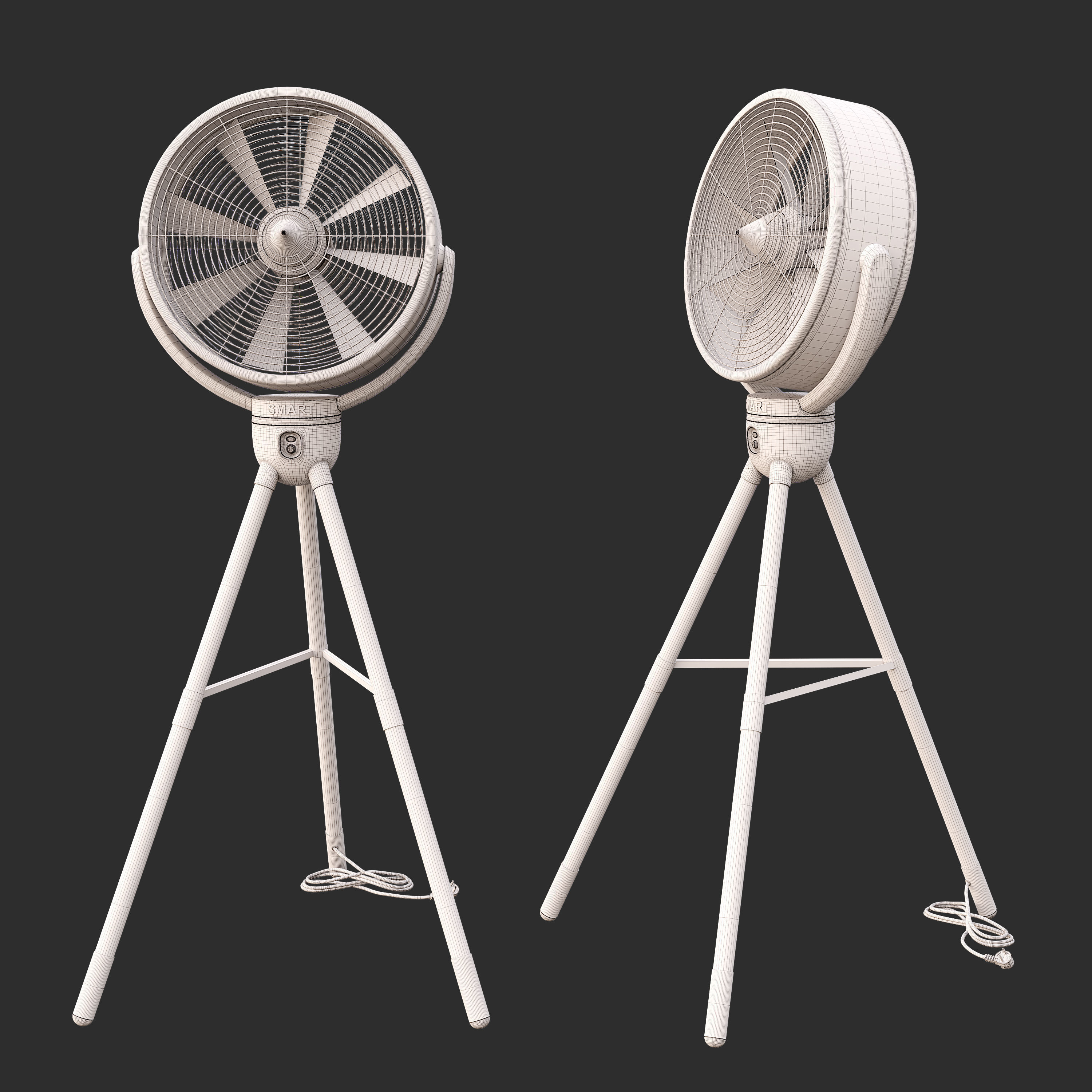 Williwaw fan 3D model | CGTrader
