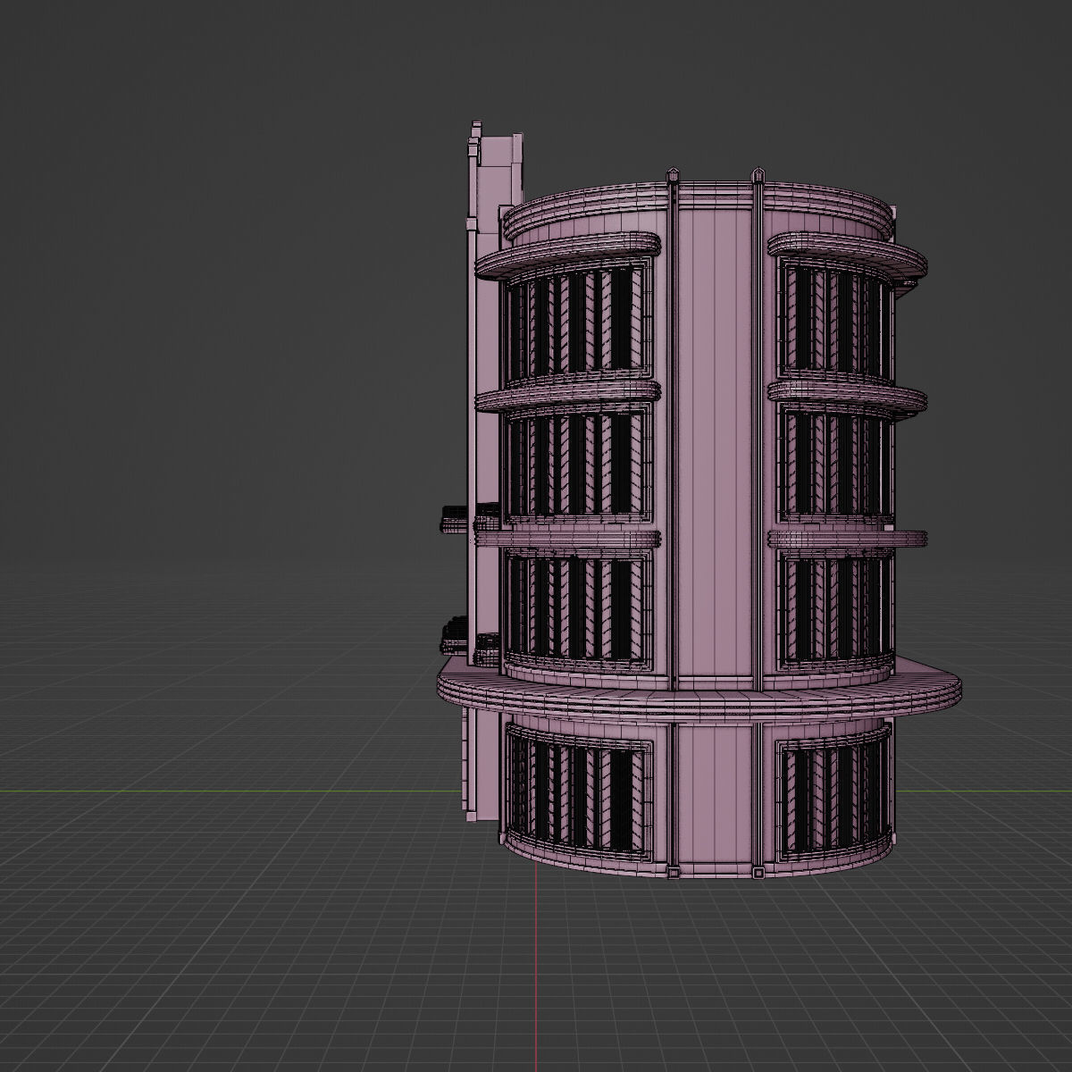 3D model ART DECO STEAMPUNK BUILDING 04 VR / AR / low-poly | CGTrader