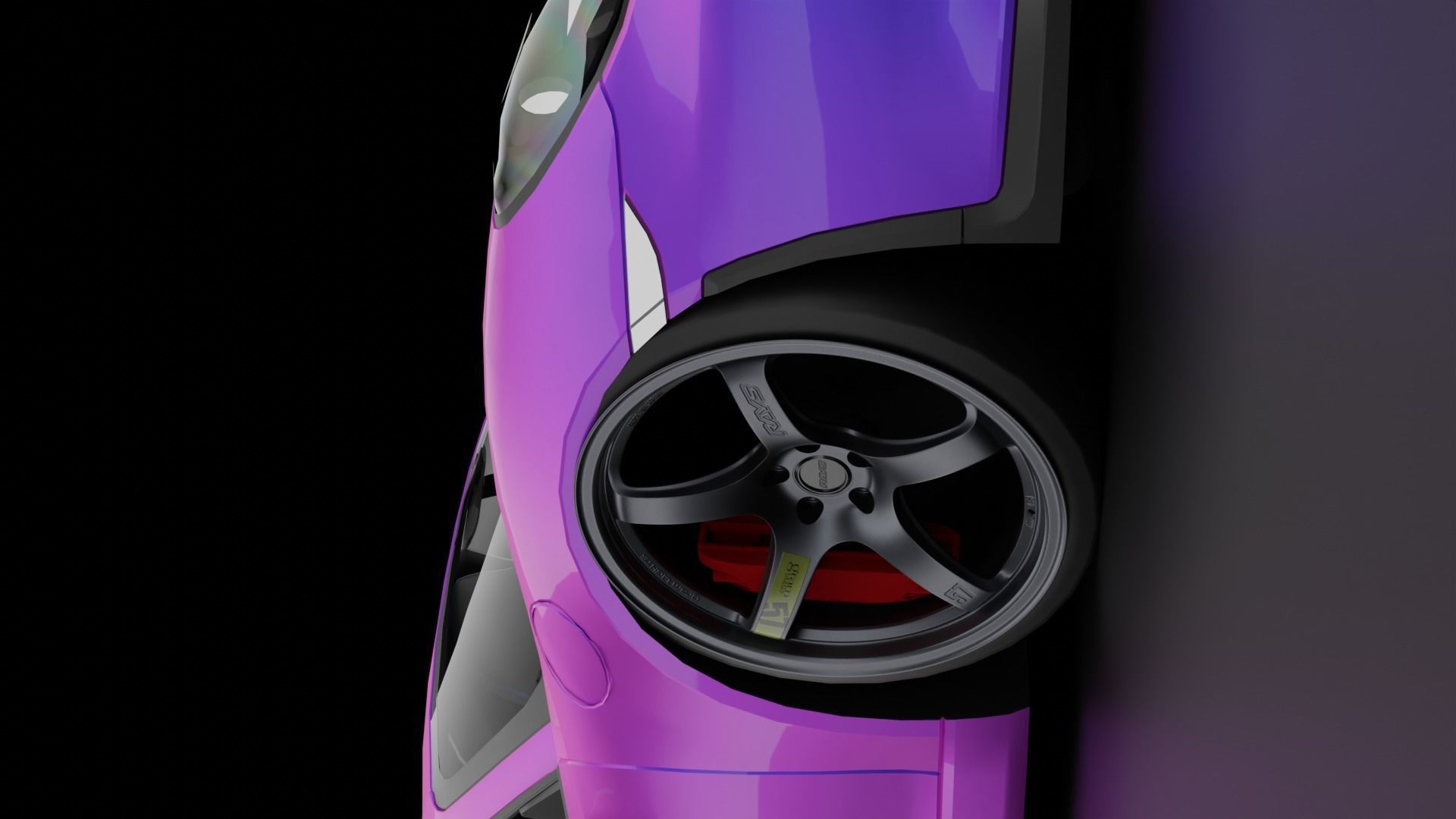 JDM Porsche Cayman GT4 3D model | CGTrader