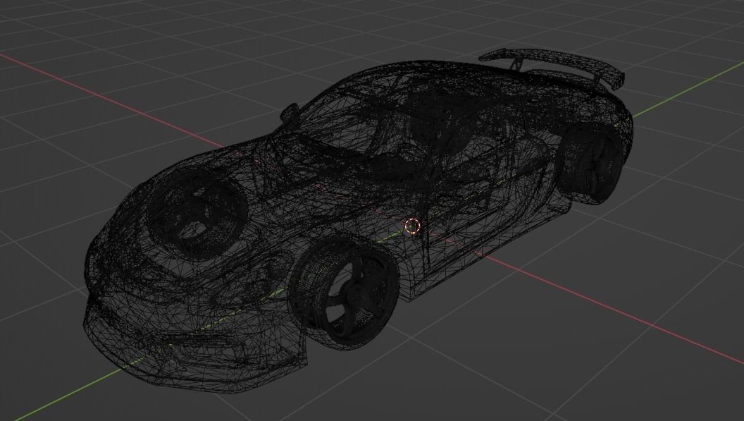 JDM Porsche Cayman GT4 3D model | CGTrader