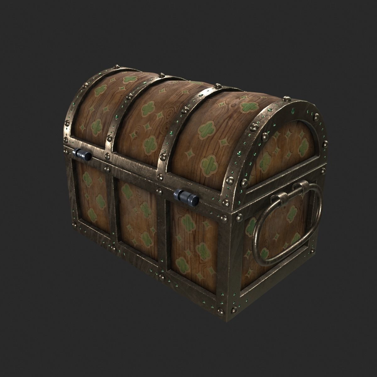 3D model Royal chest VR / AR / low-poly | CGTrader