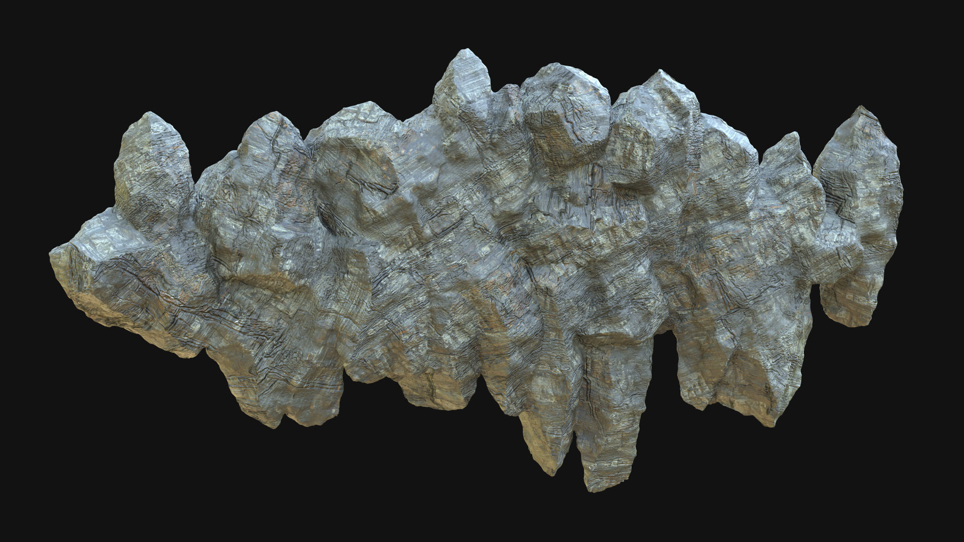 Cliff Rock Pack free VR / AR / low-poly 3D model | CGTrader