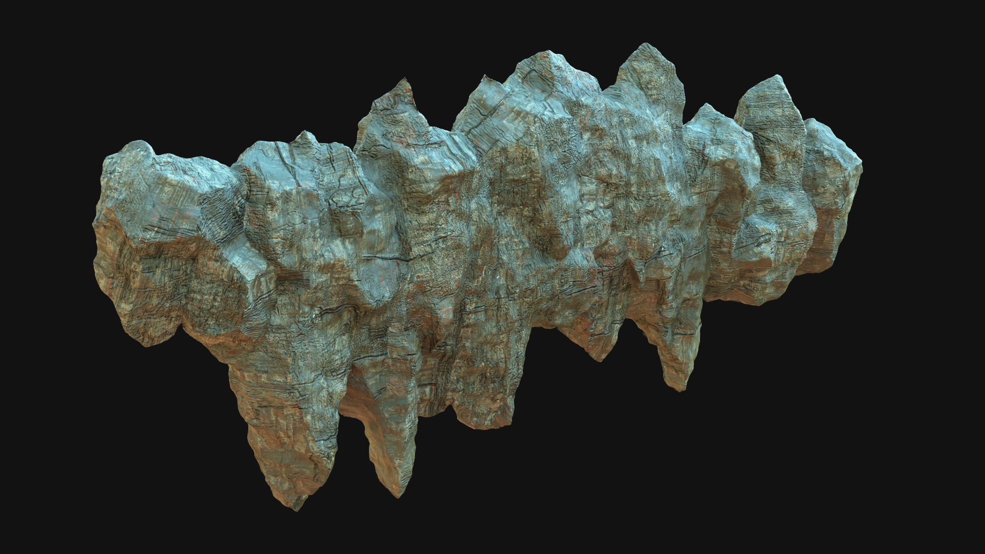 Cliff Rock Pack free VR / AR / low-poly 3D model | CGTrader