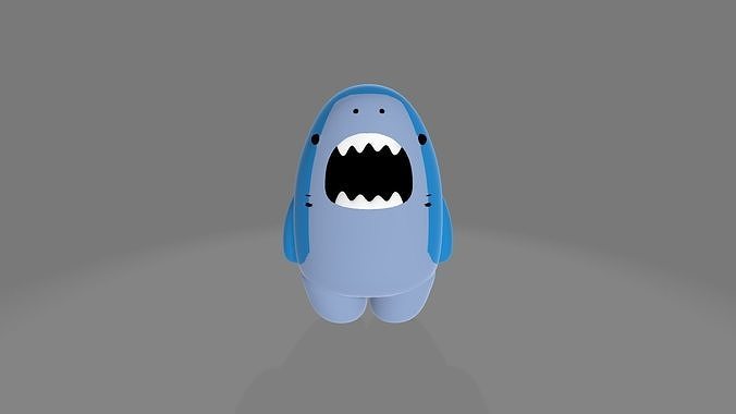 Hojiro shark 3D model 3D printable | CGTrader