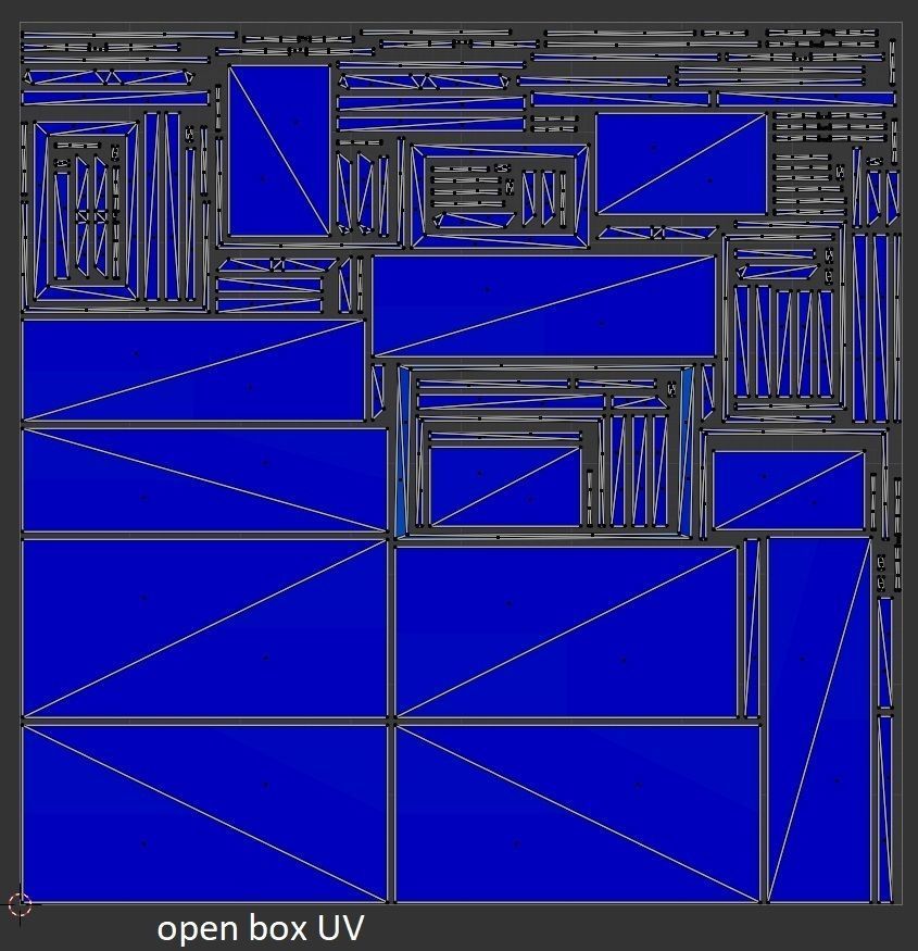 3D model Wooden open and closed boxes VR / AR / low-poly | CGTrader