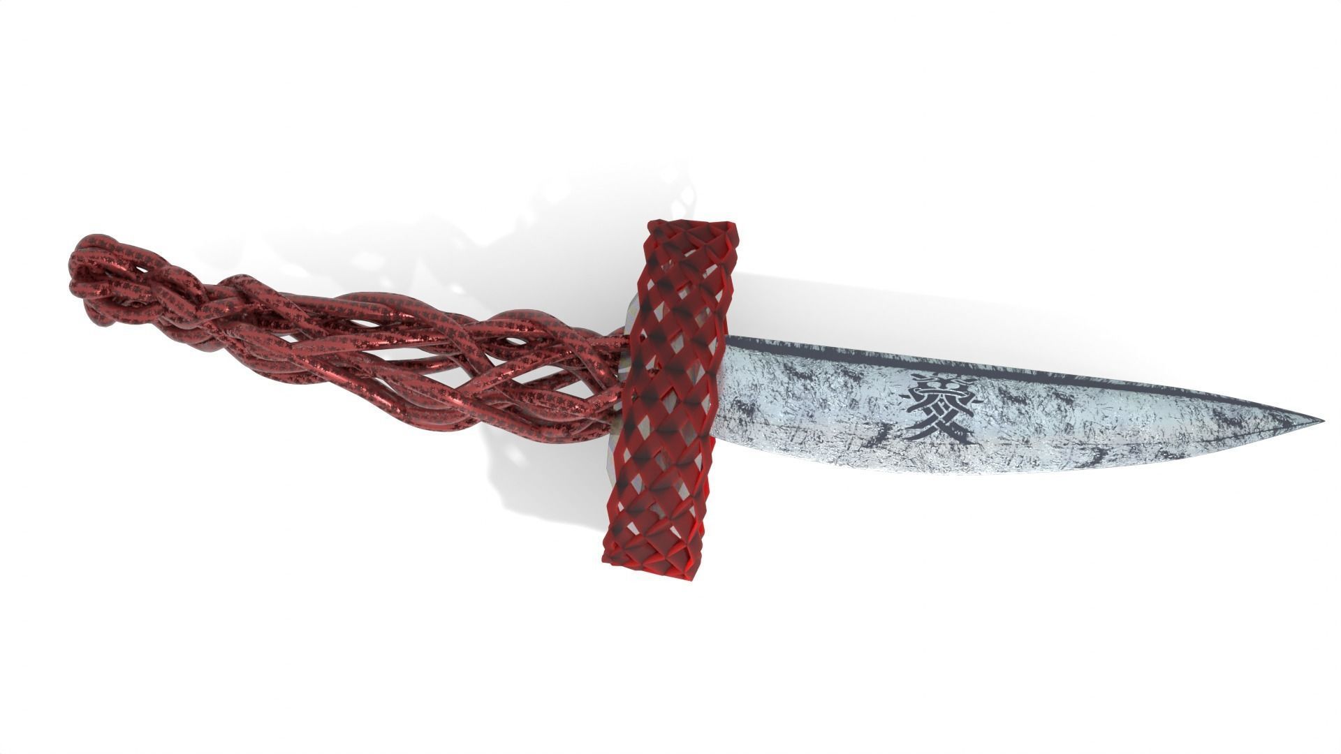 Ritual dagger 3D model | CGTrader