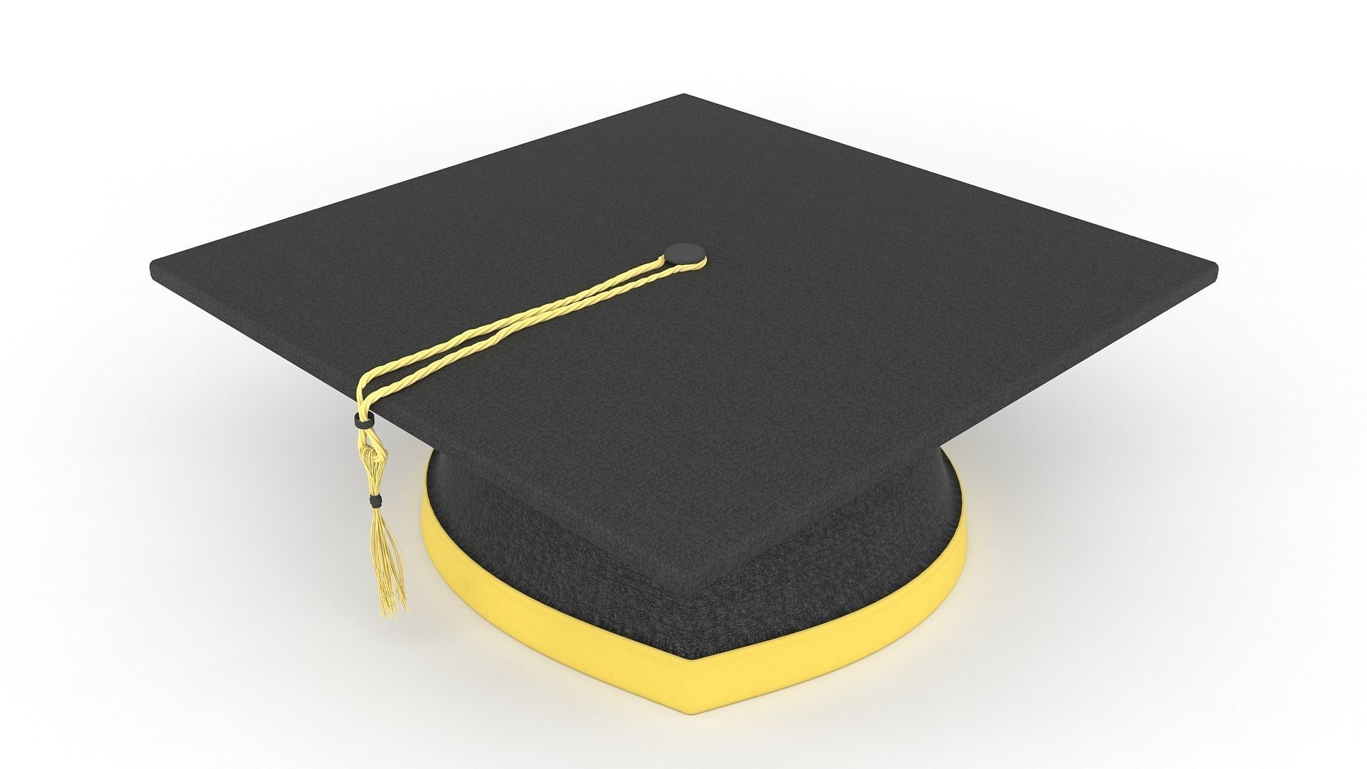 Graduation Cap 3D model | CGTrader