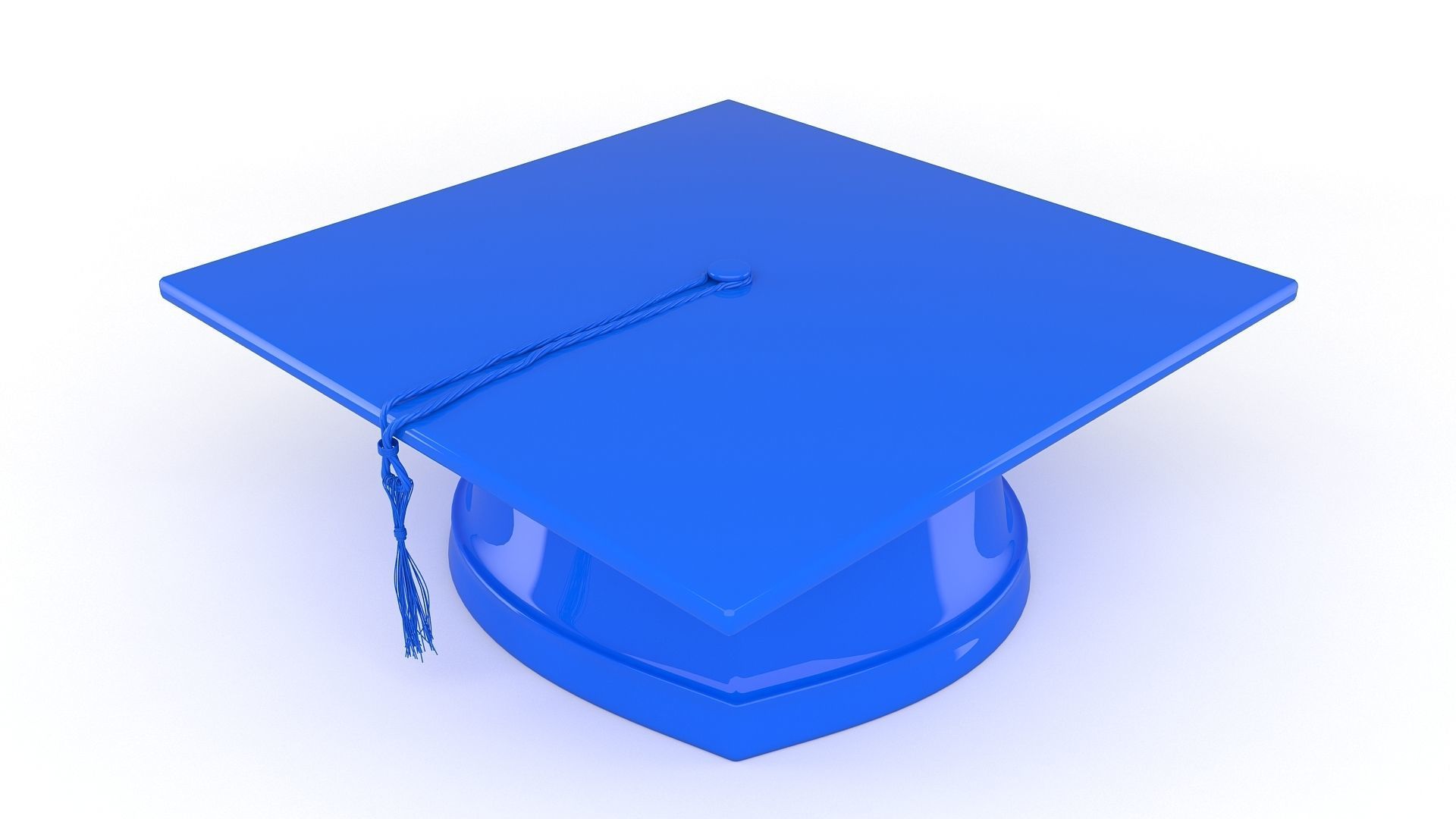 Graduation Cap 3D model | CGTrader