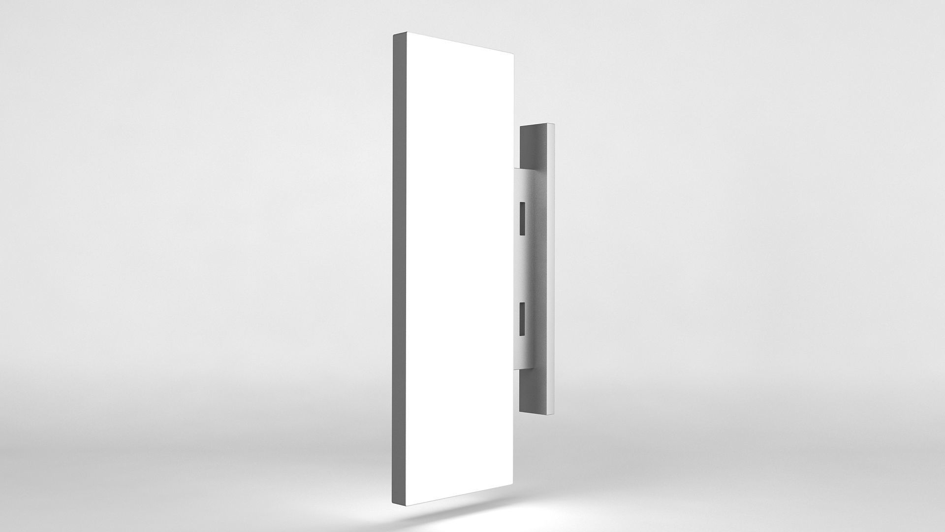 Signs Set curtain hanging on wall 3D model | CGTrader