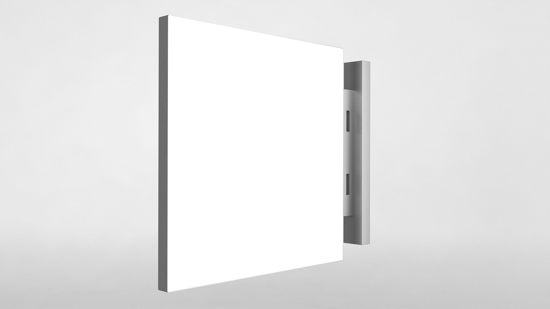 Signs Set curtain hanging on wall 3D model | CGTrader