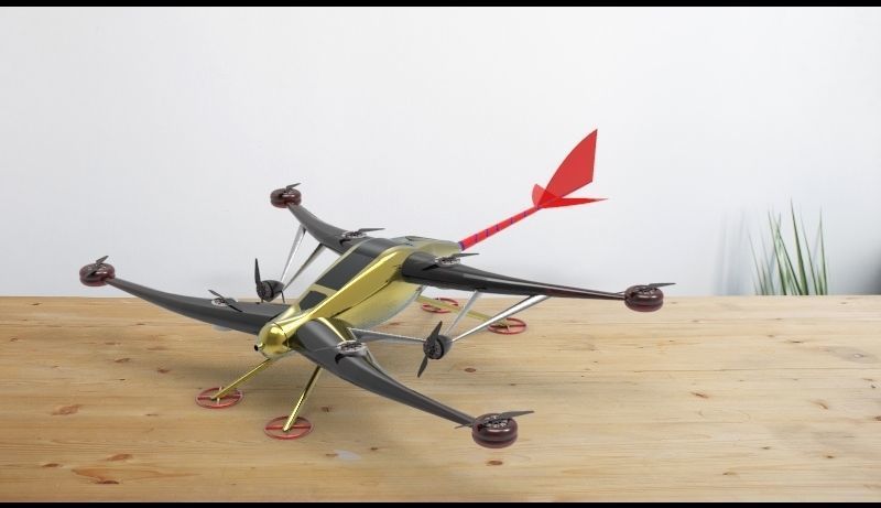 Air Bus cargo drone 3D model 3D printable | CGTrader
