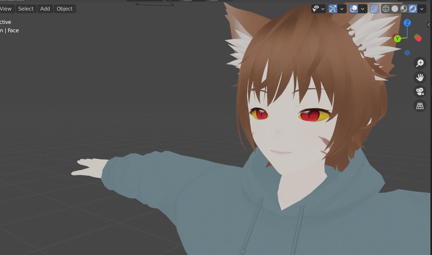 Monster girl 3D model | CGTrader