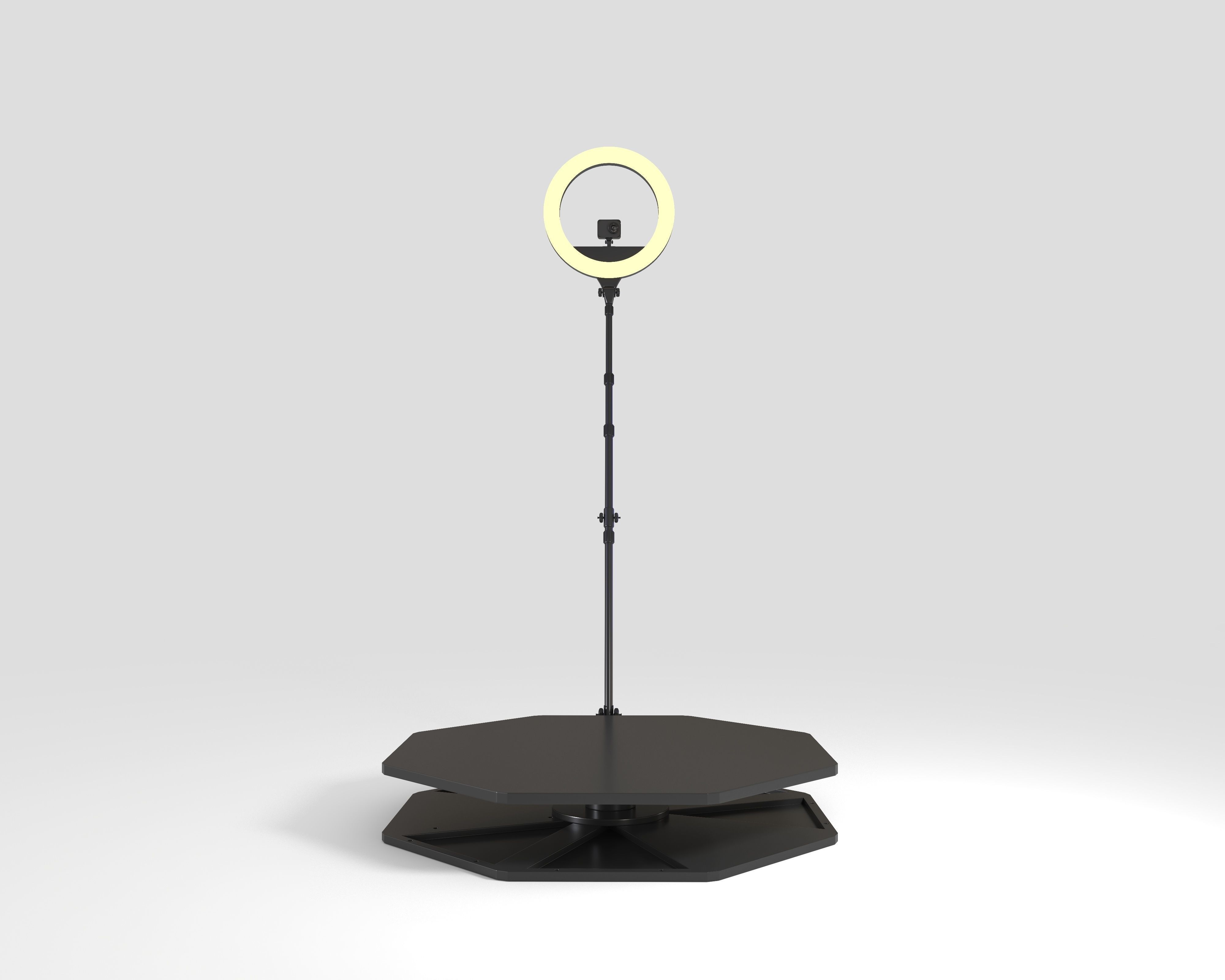 360 degree spin camera booth 3D model | CGTrader