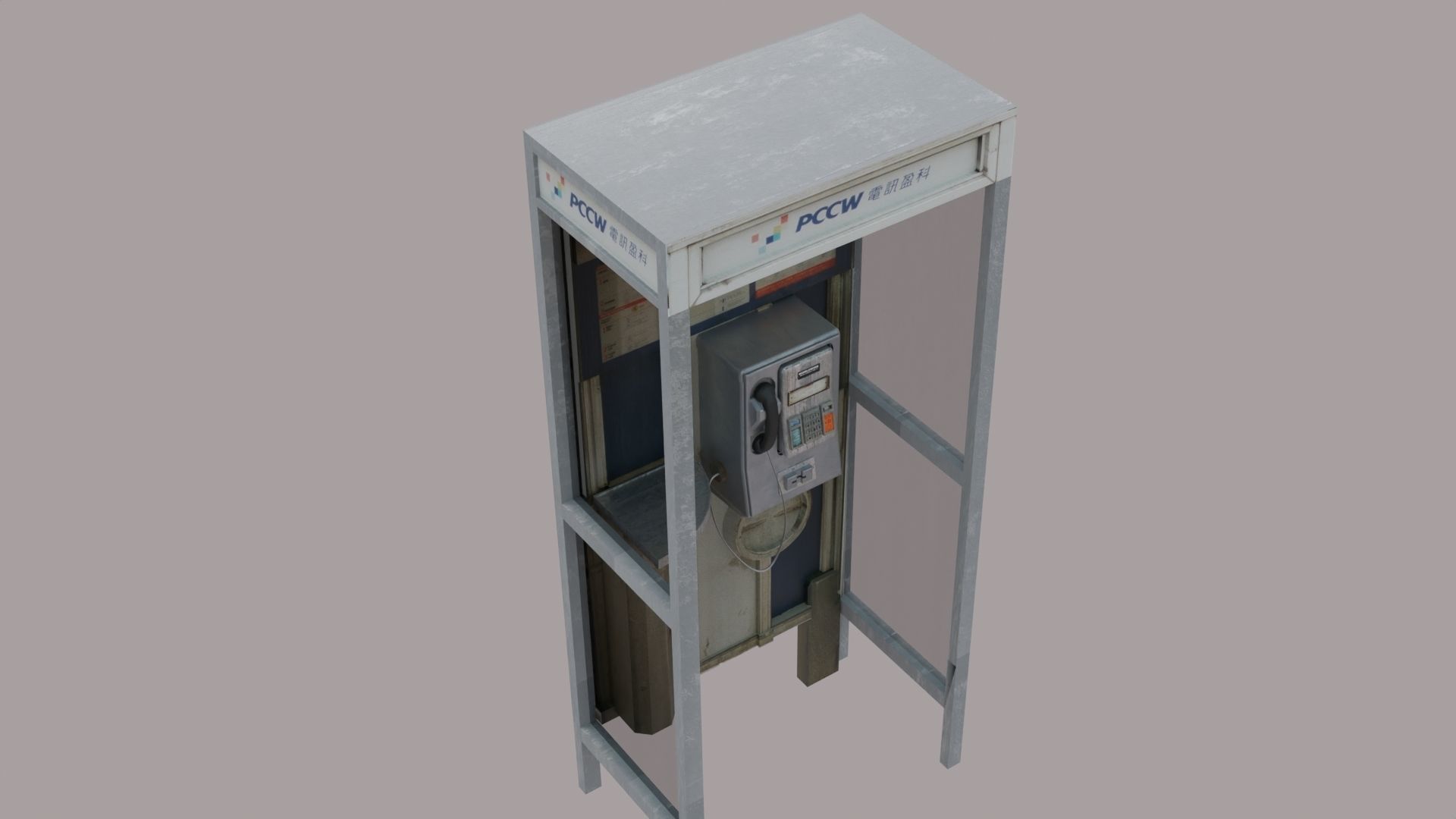 Phone Booth Asset Pack free 3D model | CGTrader
