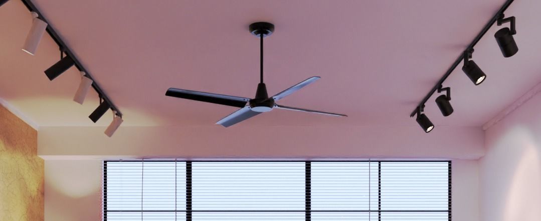 Black Ceiling Fan 3d Model free VR / AR / low-poly 3D model rigged | CGTrader