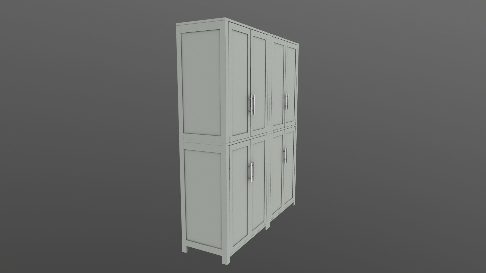 Wooden Almirah 3D model | CGTrader