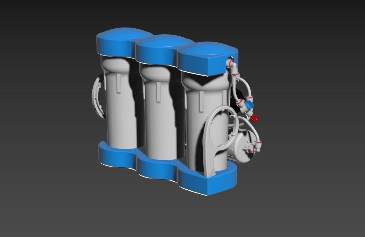 Water Filter 3D model | CGTrader