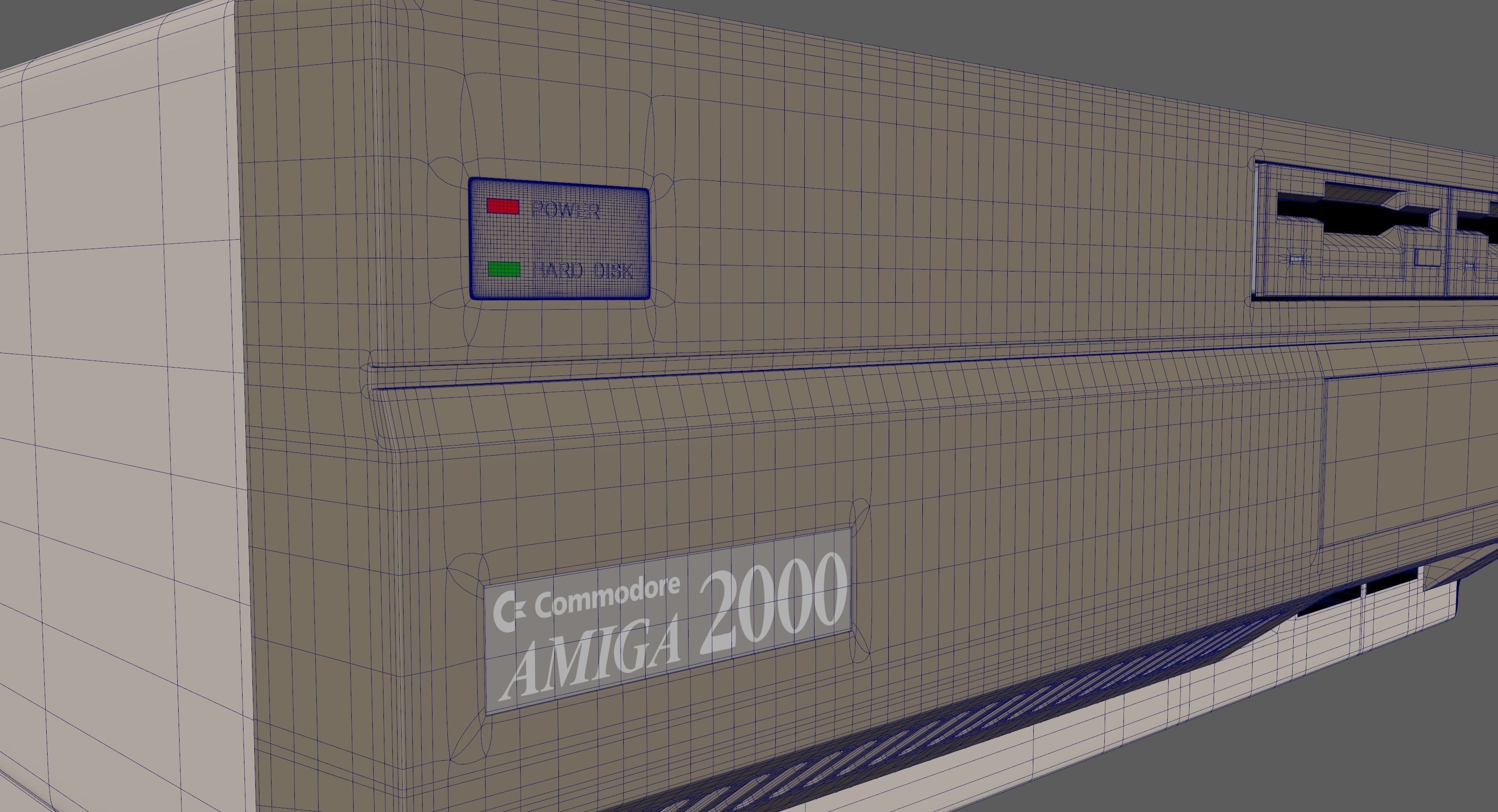 Amiga 2000 3D model | CGTrader
