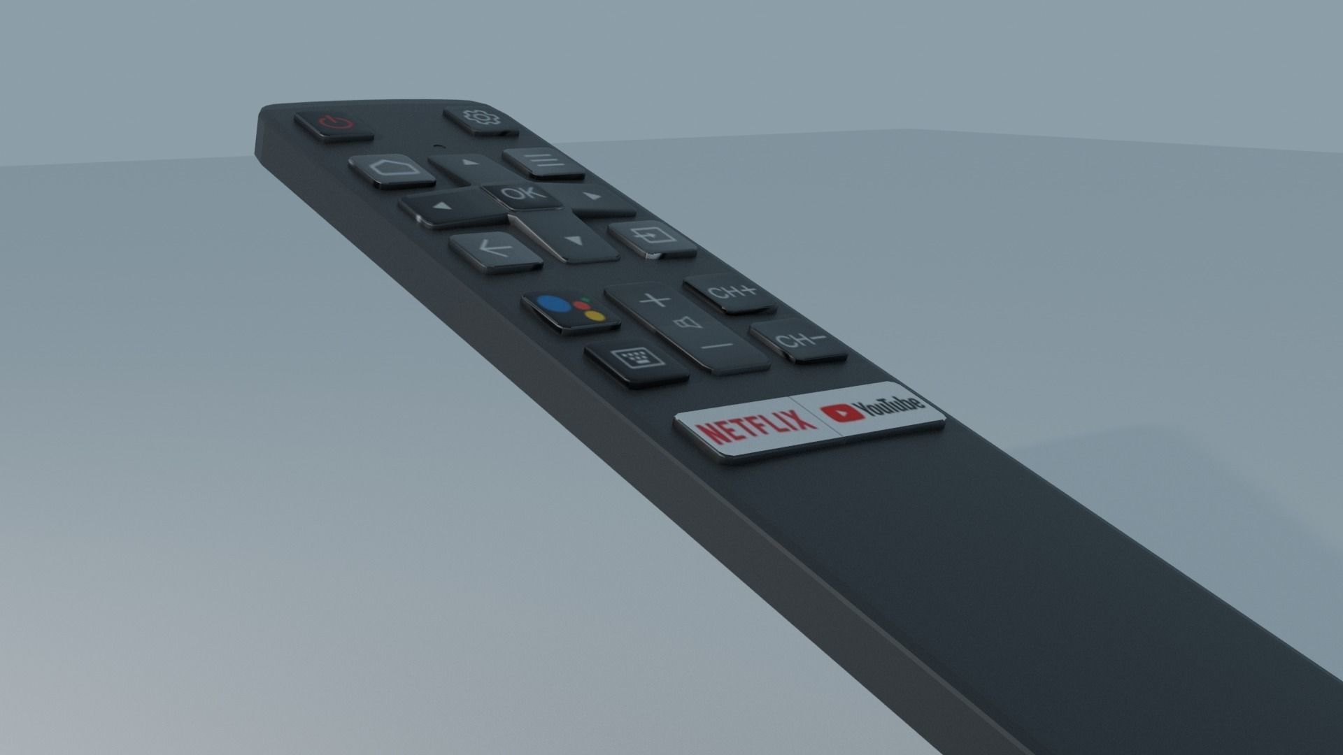 TV Remote of TCL 3D model | CGTrader